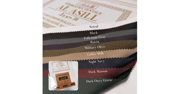 Kain Abaya dan Thobe merek AL Asill Emirate