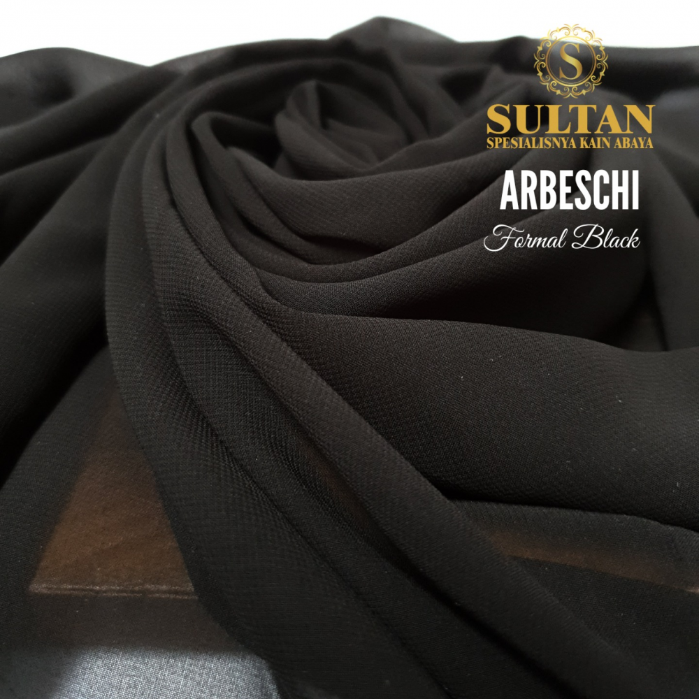 Sifon arab formal Jet Black Sultan